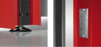 Ninz - UNIVER - Porta tagliafuoco REI 120 a due ante reversibile Ral 1013